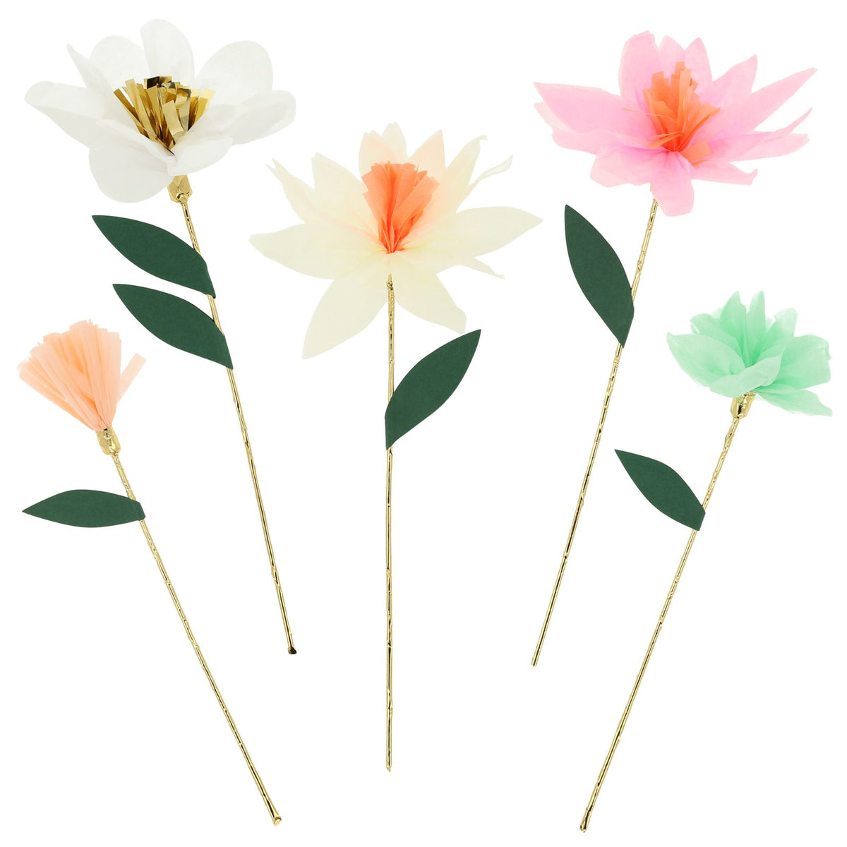 Meri Meri flower garden decoratieve sticks – Mevrouwaardbei